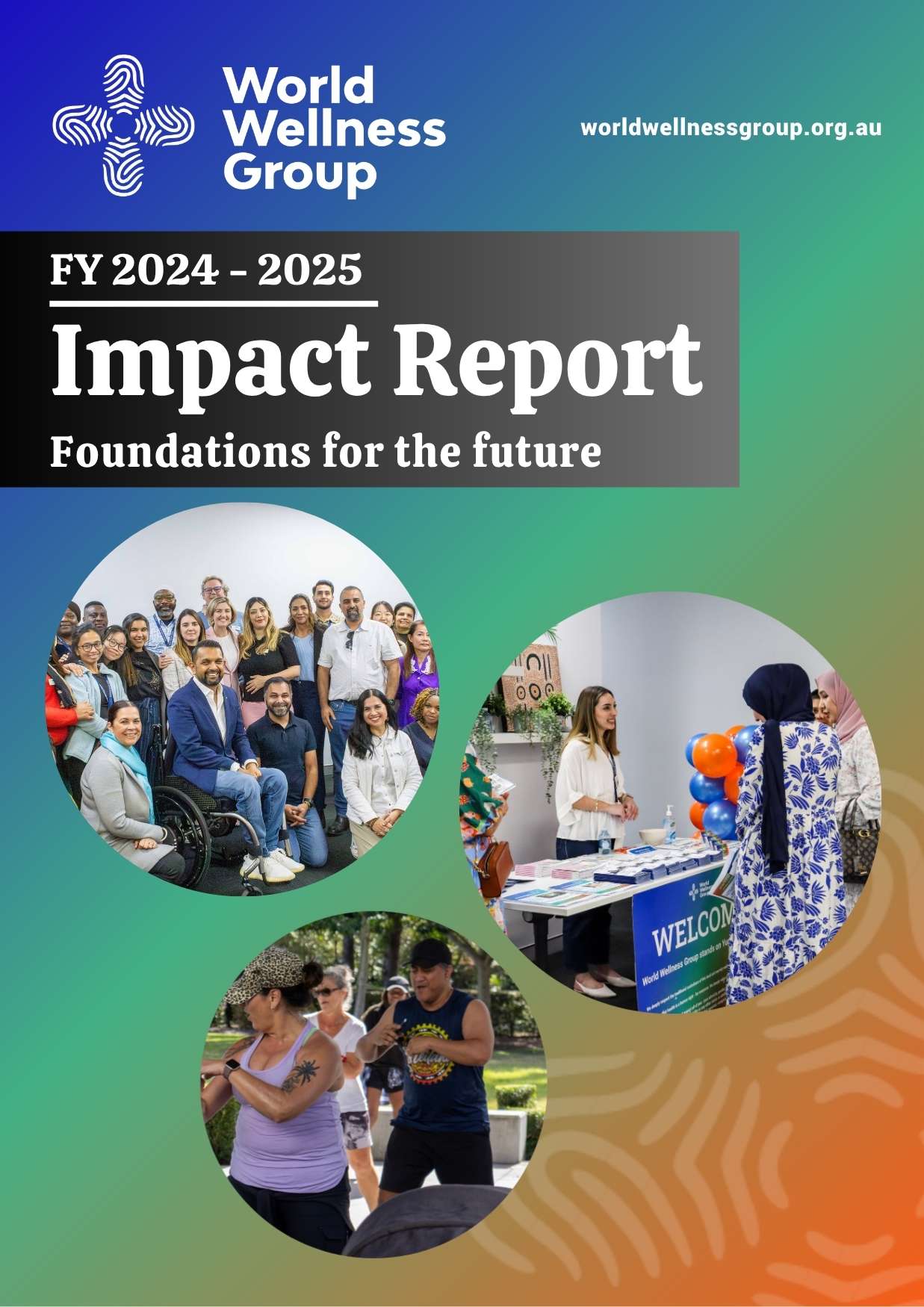 Annual Impact Report Cover – World Wellness Group